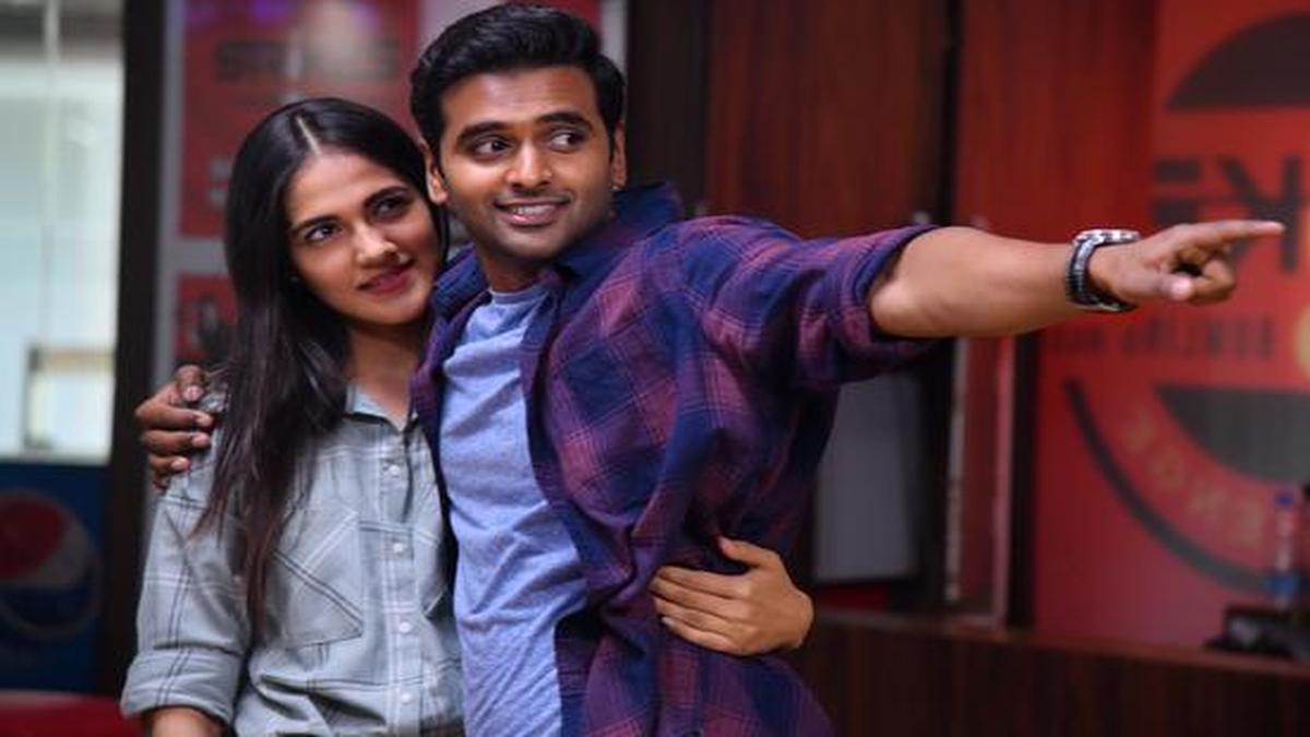 Actors Sai Sushanth Reddy, Simran Choudary and director Raghavendra Varma on ‘Bombhaat’, which ...