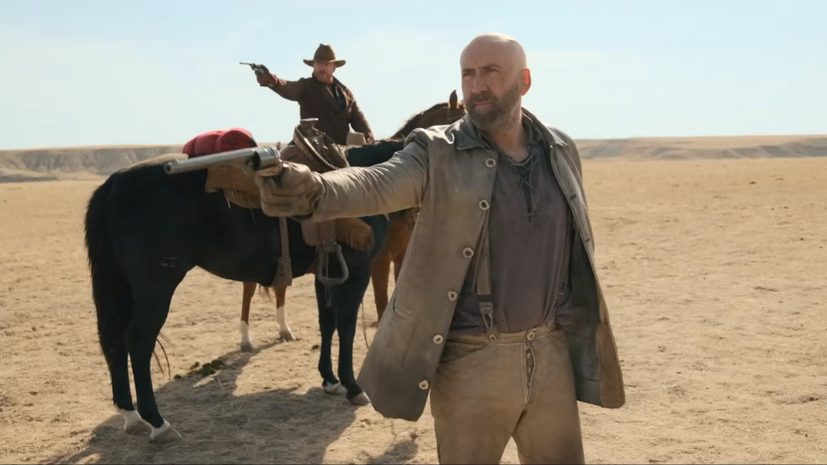‘Butcher’s Crossing’ trailer: Nicolas Cage is a deranged buffalo hunter ...