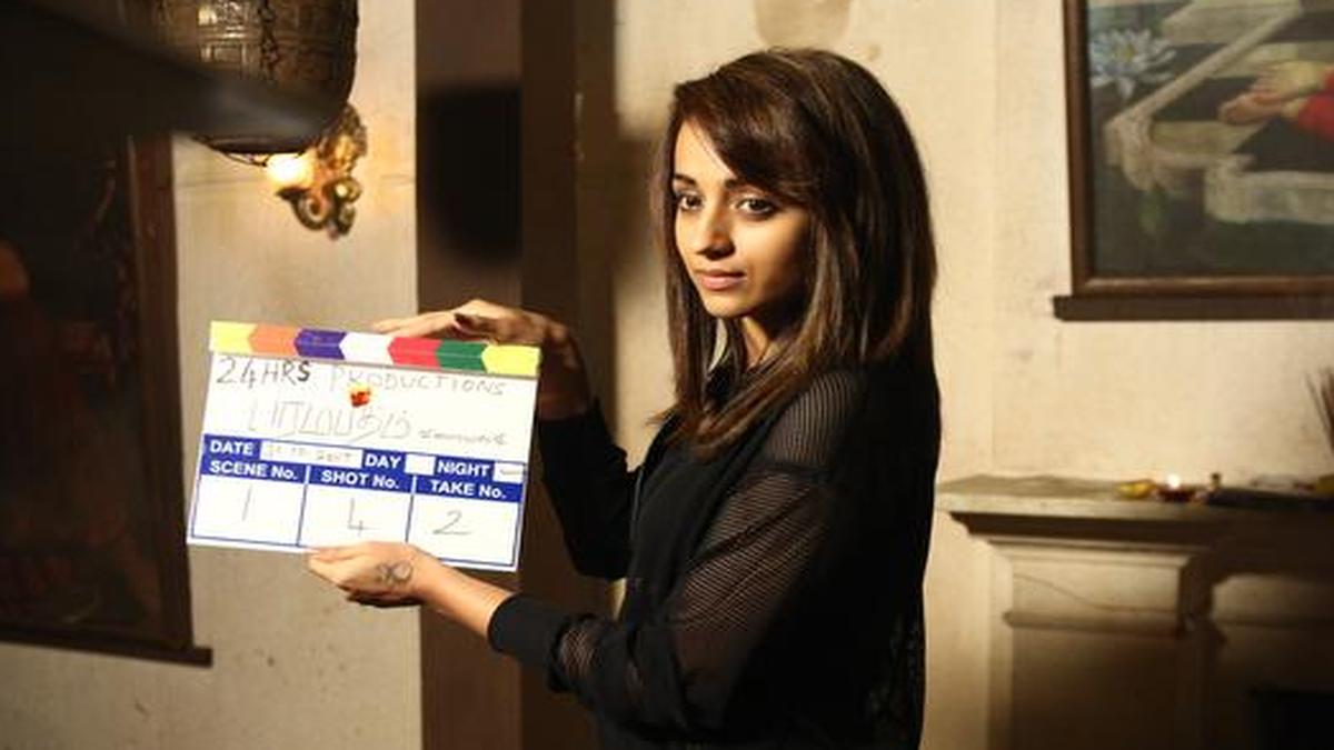 Trisha’s ‘Paramapadham Vilayattu’ to premiere April 14 on Disney+ ...