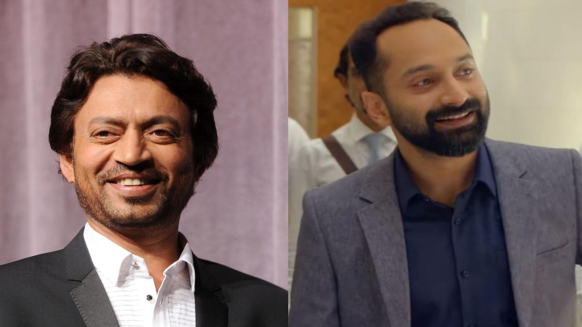 ‘I regret not shaking hands with Irrfan Khan’: Fahadh Faasil - The Hindu