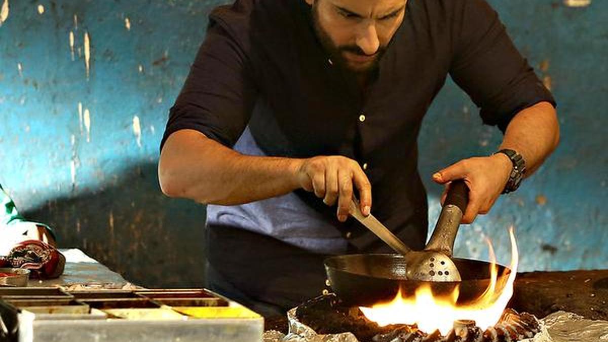 ‘Chef’ prep: teaching Saif the A-Z of food - The Hindu