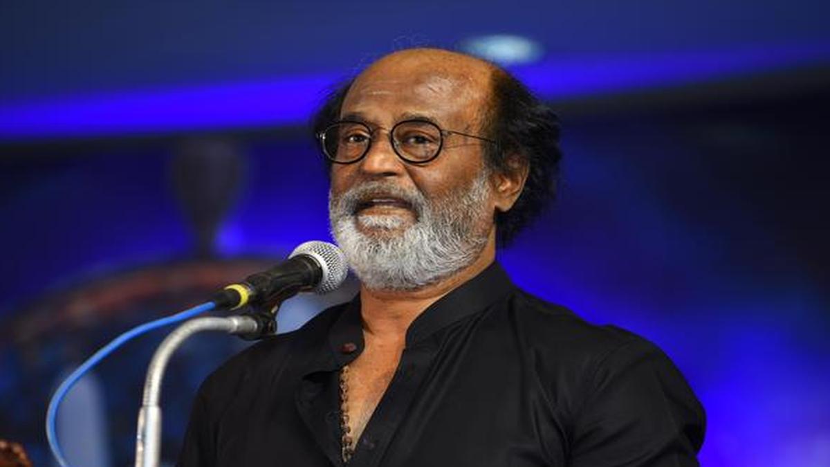 Younger generation is forgetting our culture, says Rajinikanth - The Hindu
