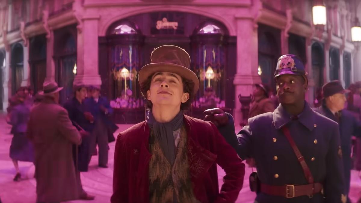 ‘Wonka’ trailer: Timothée Chalamet works a treat as young Willy Wonka ...