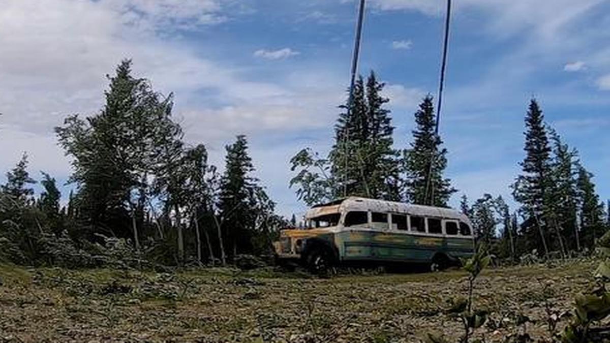‘Into the Wild’ stampede trail bus removed by Alaska National Guard ...