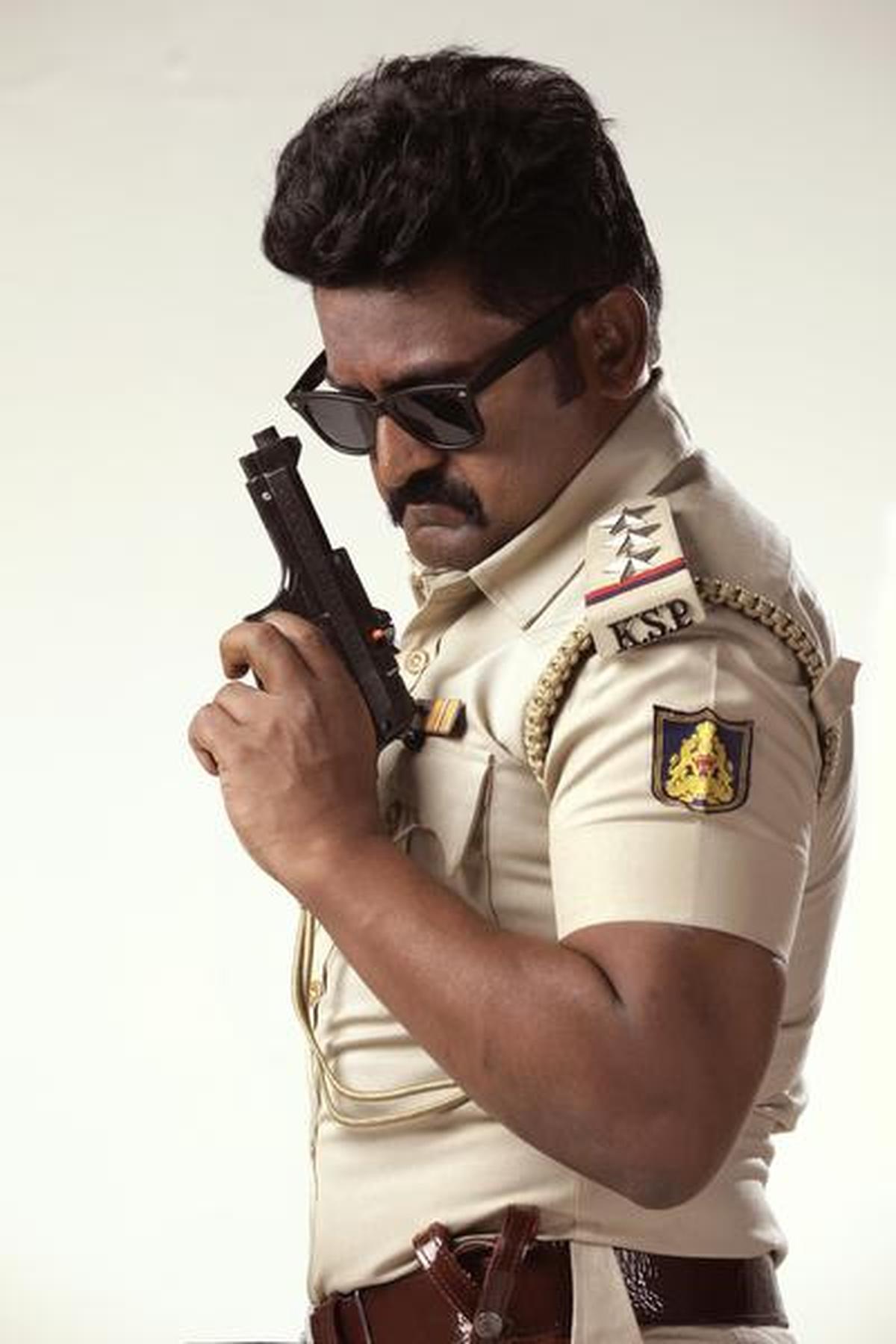 Surya In Police Dress