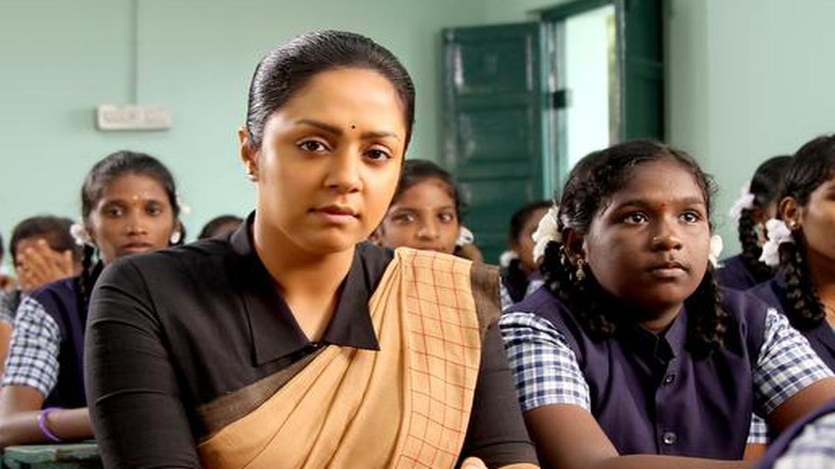Jyotika goes back to school with ‘Raatchasi’ - The Hindu