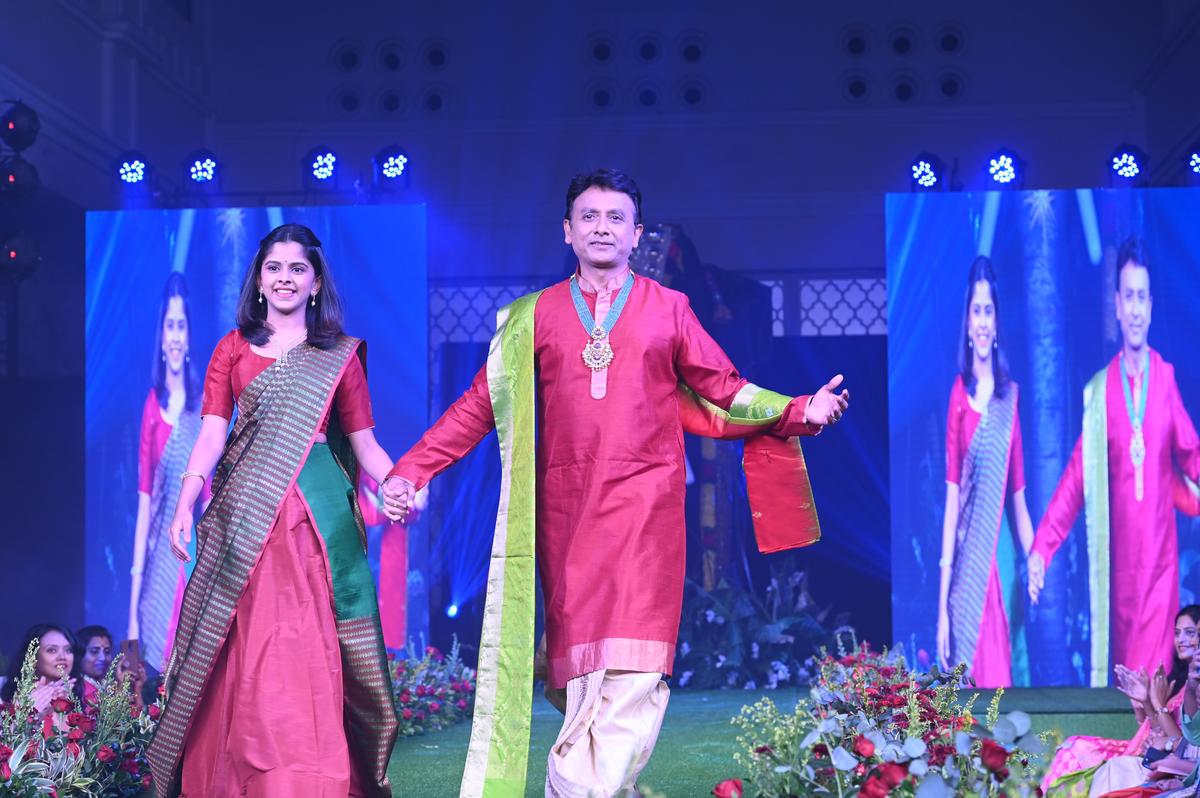 Chennai’s Carnatic musicians walk the ramp - The Hindu