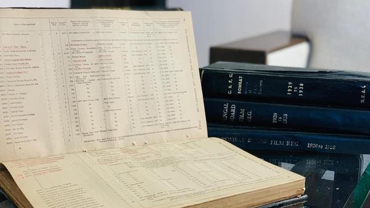 Censor panel data during golden age of world cinema goes online - The Hindu