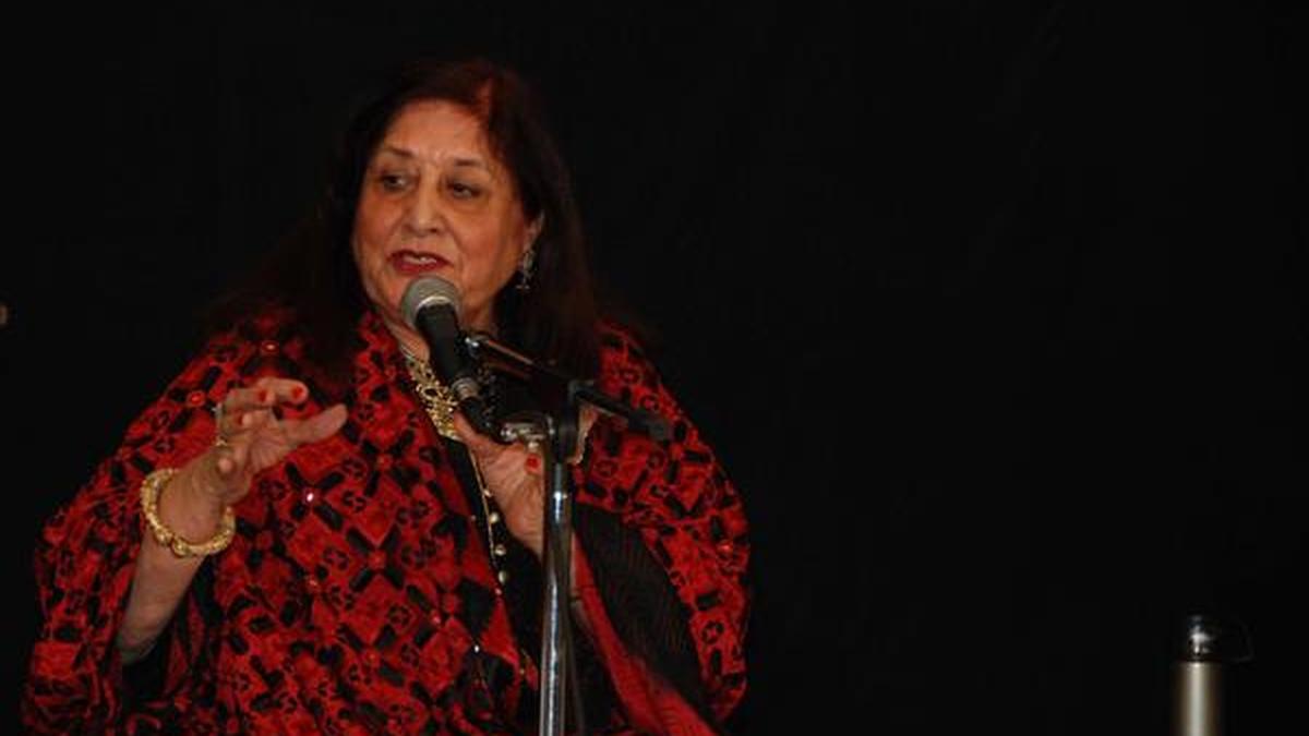 Seasoned singer Pamela Singh moved the audience with her ghazals and ...