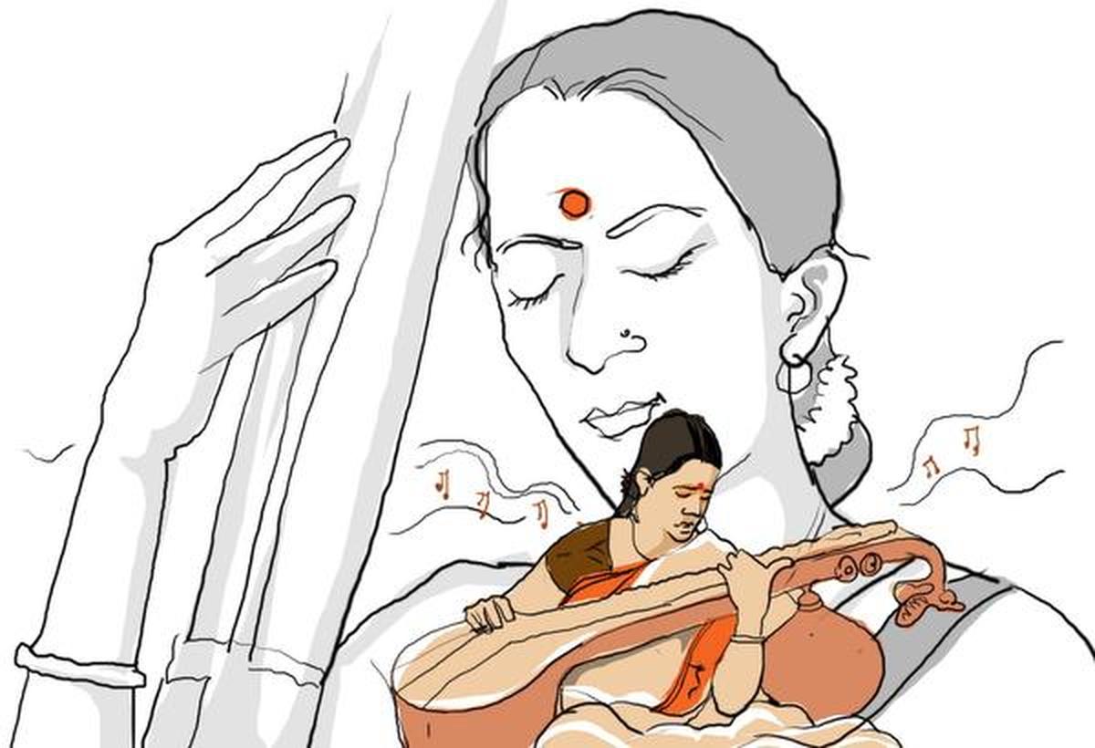 Carnatic music was essentially an art form which could also be ...