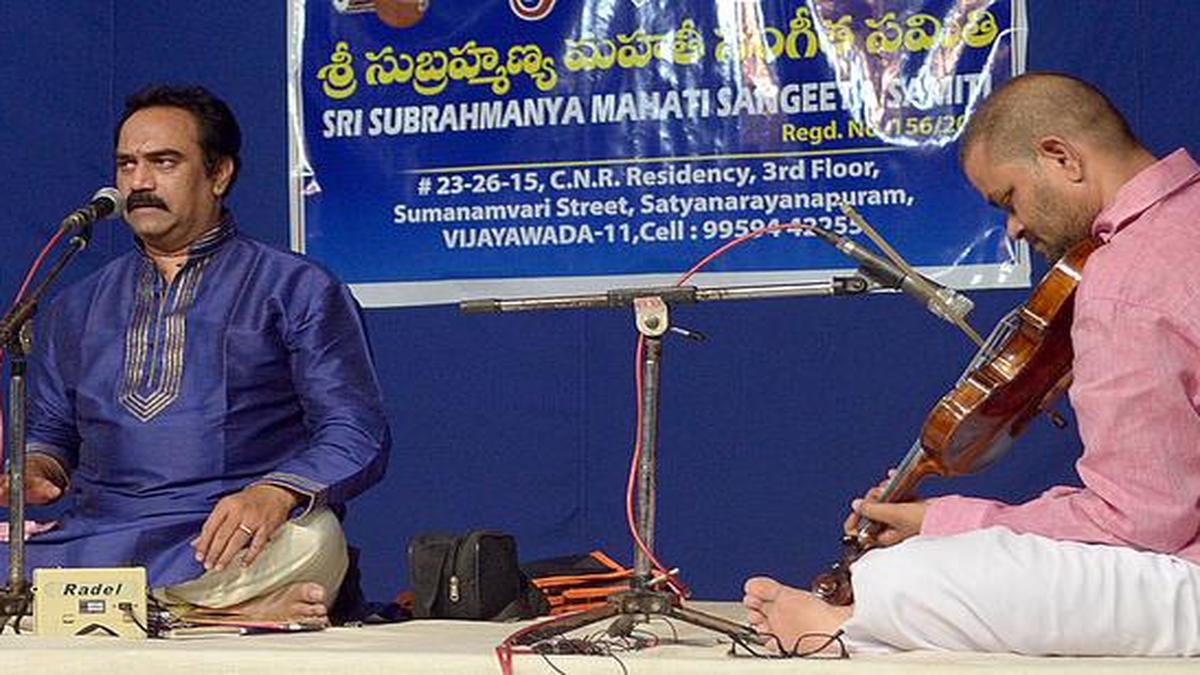 C V Sastri: Vocalist in fine mettle - The Hindu