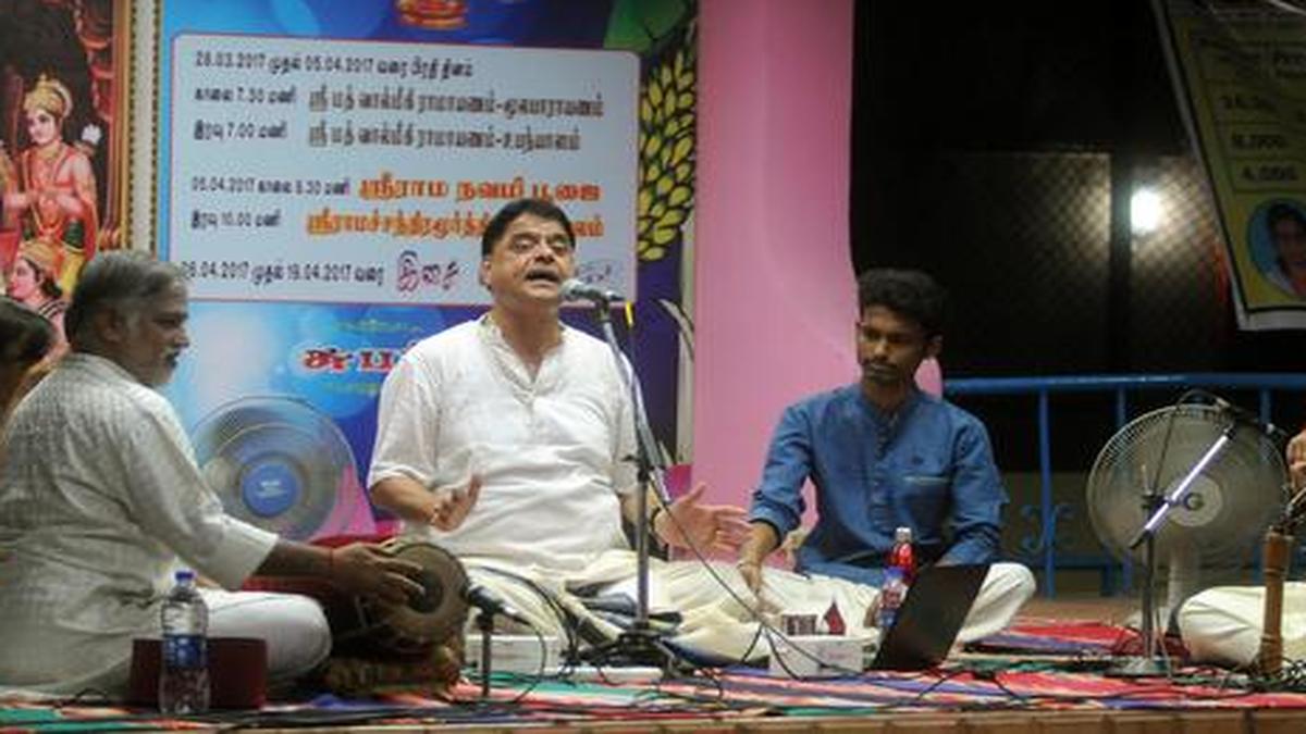 O.S. Arun presents two Carnatic vocal concerts - The Hindu