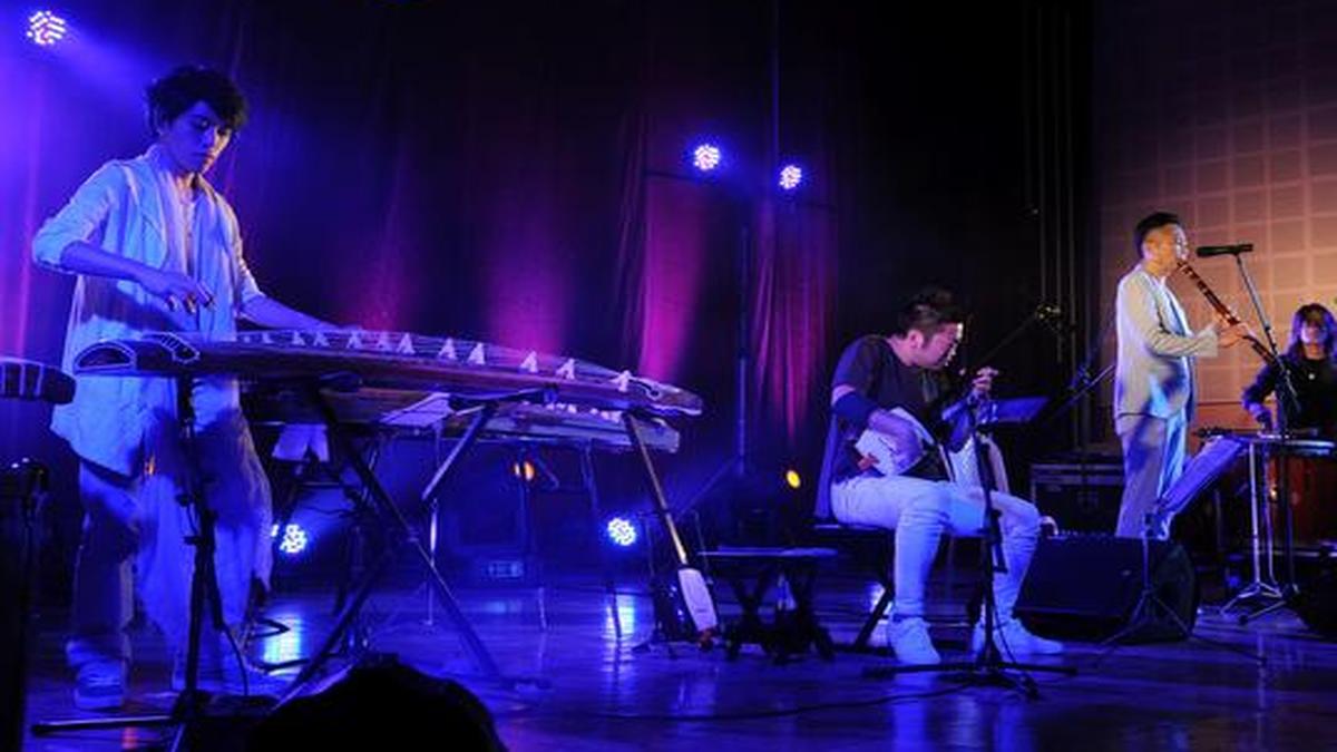 WASABI, a traditional Japanese music band casts its spell on Madurai ...