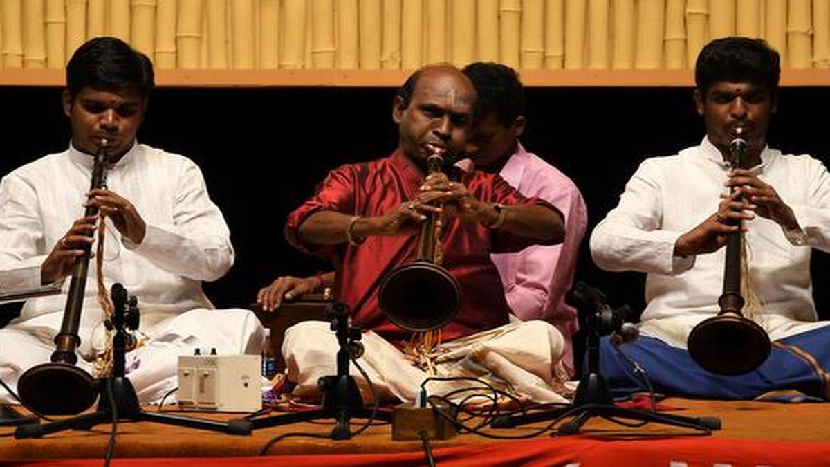 Vyasarpadi G. Kothandaraman’s nagaswaram playing was nuanced - The Hindu