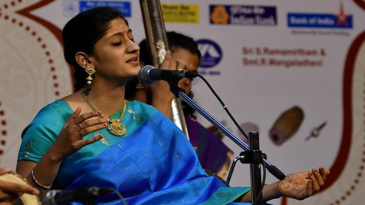 Krupaa Lakshmi’s niraval had creative phrases - The Hindu