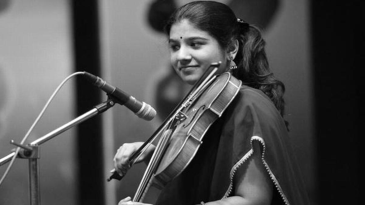 Violinist Apoorva Krishna talks about her love for music - The Hindu
