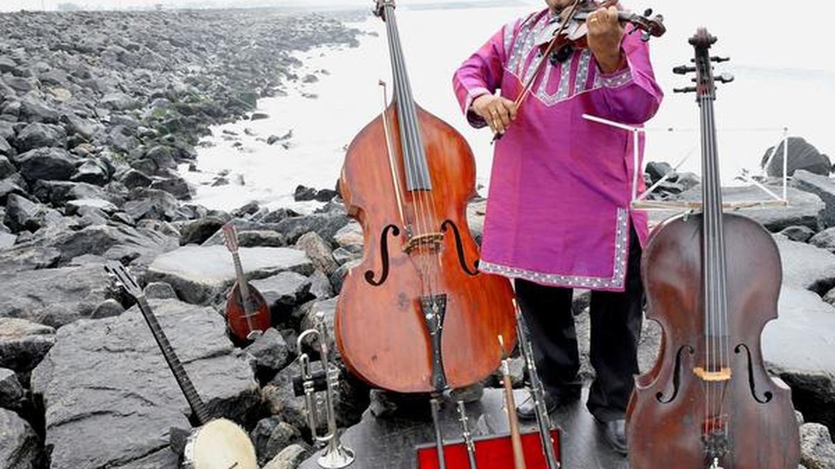‘Cello’ Selvaraj, an instrument for change - The Hindu