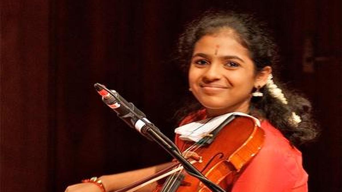 A promising young violinist - The Hindu