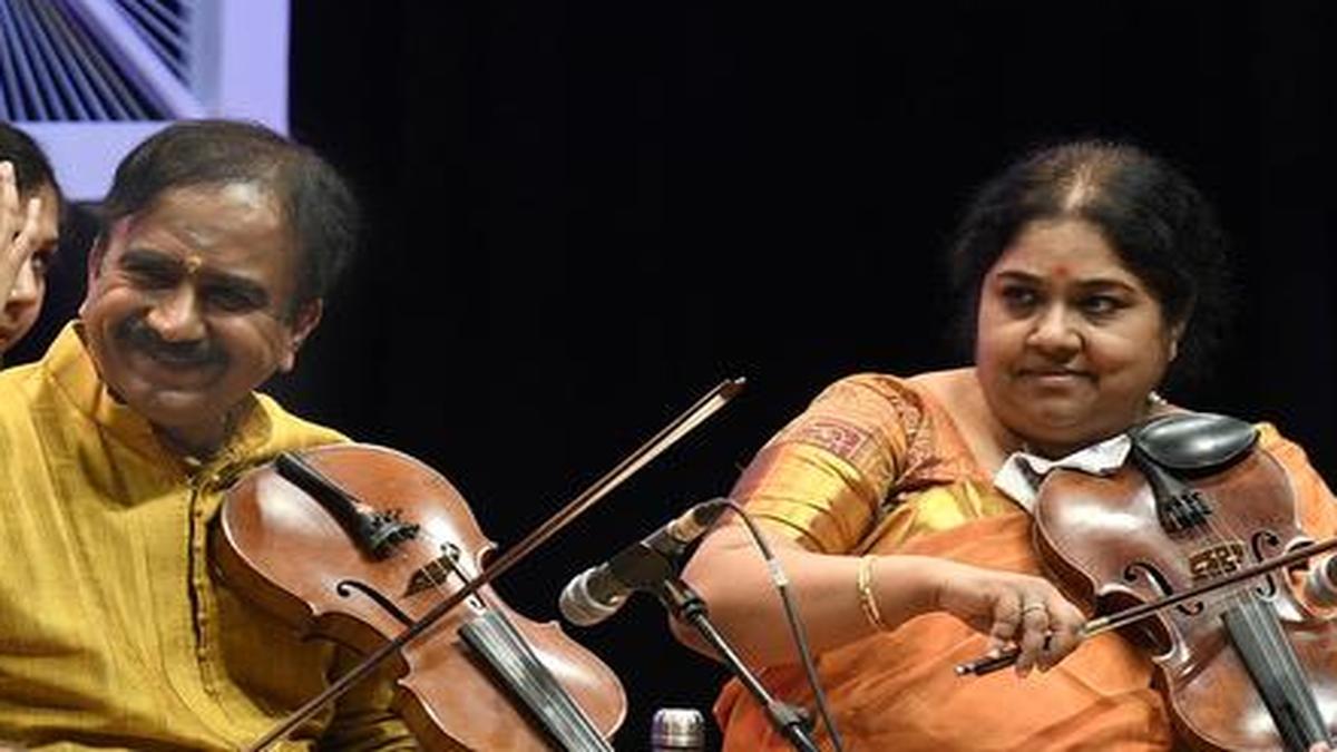 Lalgudi siblings create a melodic ambience - The Hindu