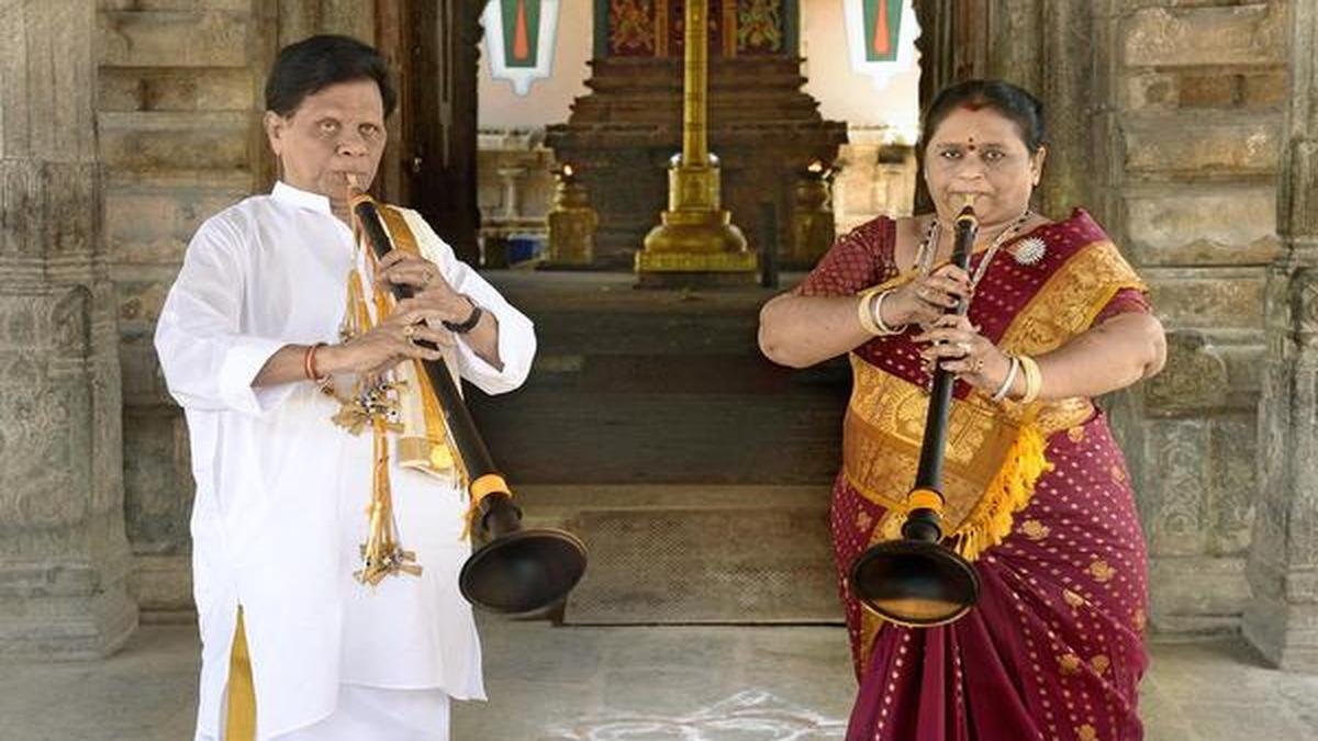 The nagaswaram couple whose music is steeped in classicism - The Hindu