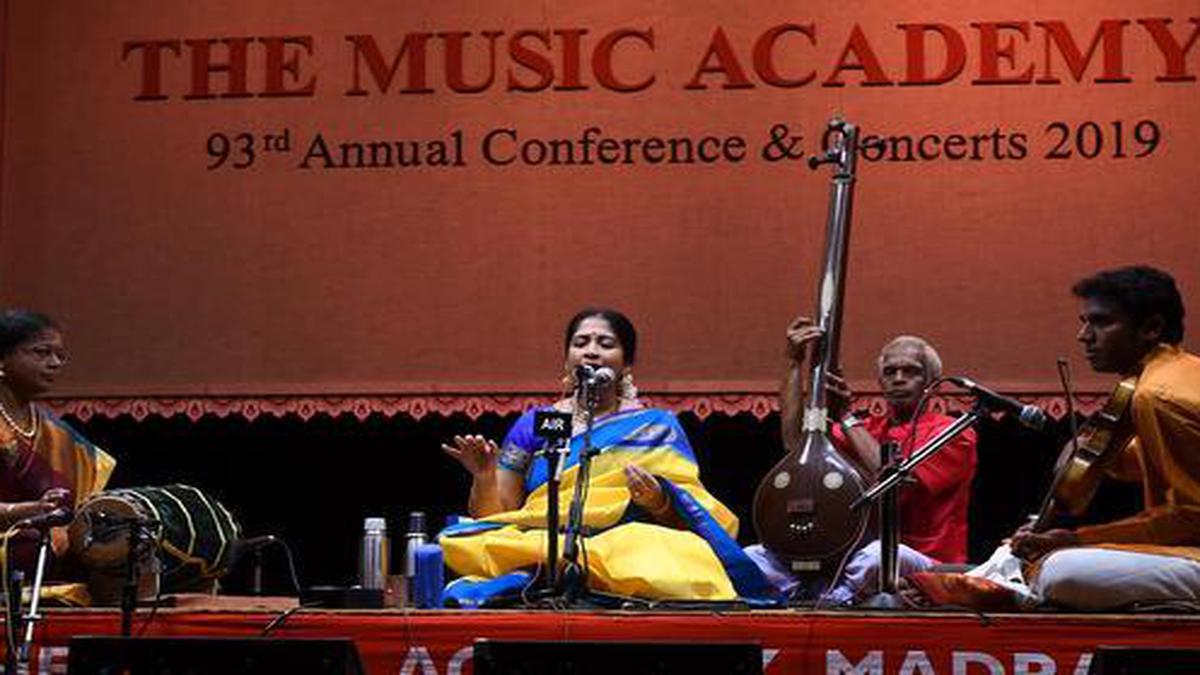 Bharati Ramasubban — rendition shorn of frills - The Hindu