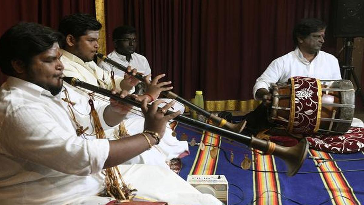 Kanchi brothers keep the nagaswaram tradition alive - The Hindu