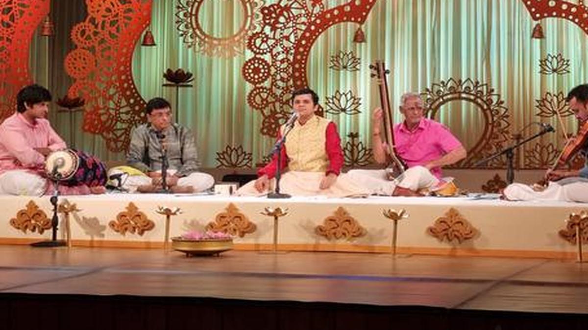 Saketharaman’s ode to Shiva - The Hindu