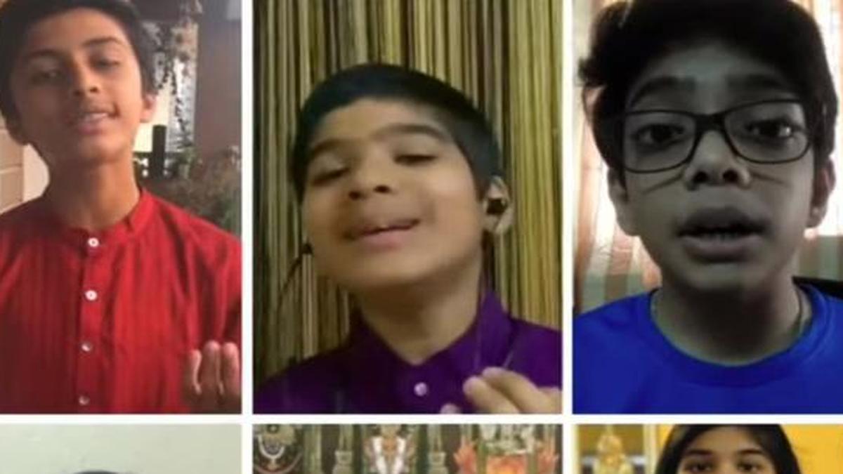 Singer Sri Dhruthi innovates with Annamayya medley and COVID-19 message ...