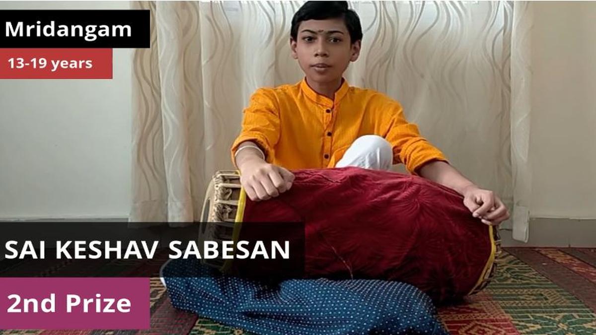 The Hindu Margazhi Classical Music Competition: Sai Keshav Sabesan ...