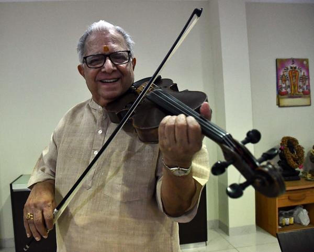 Svatantra Festival pays tribute to T.N. Krishnan - The Hindu