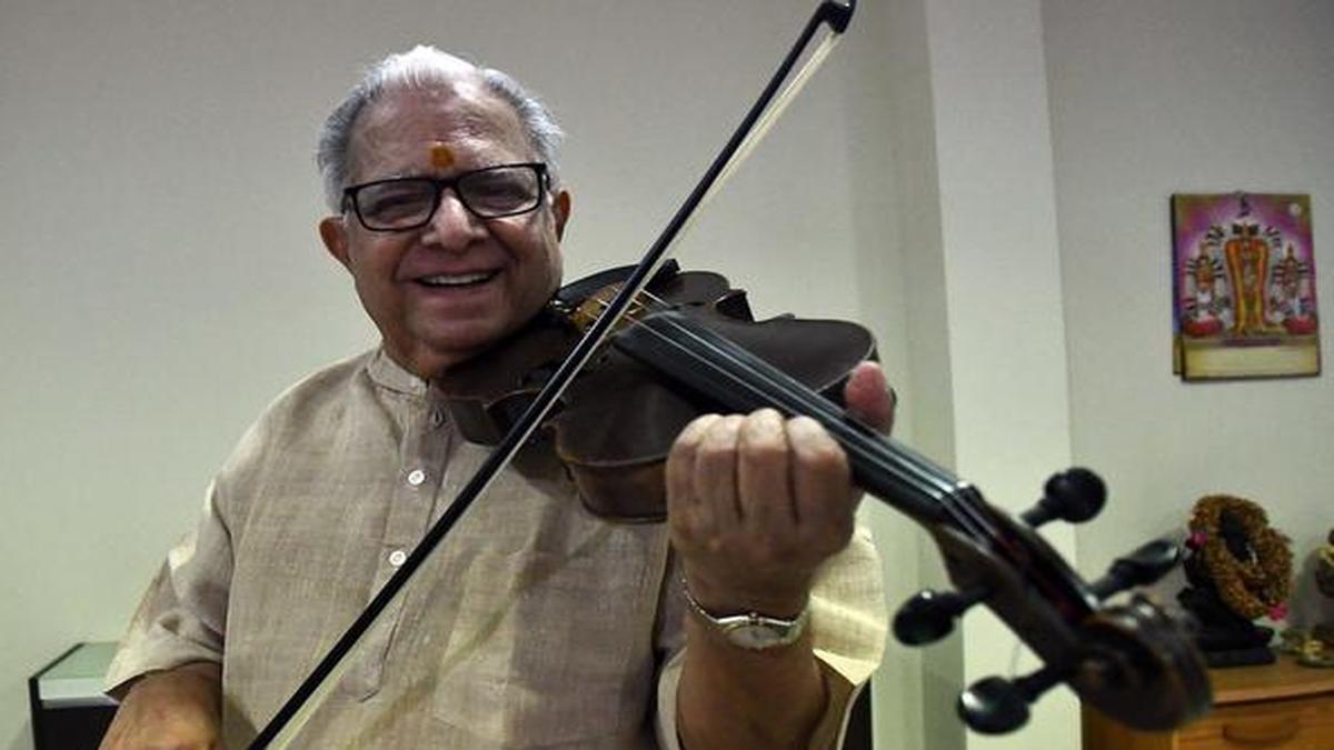 Svatantra Festival pays tribute to T.N. Krishnan - The Hindu