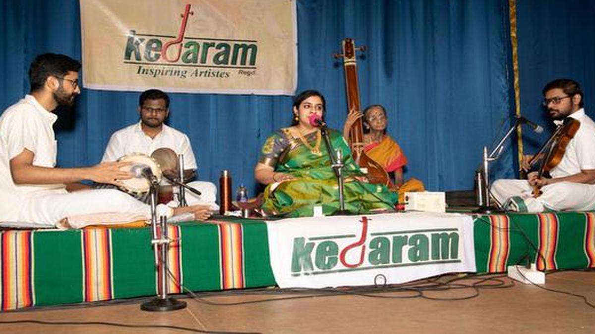 An impressive all-Tamil concert - The Hindu