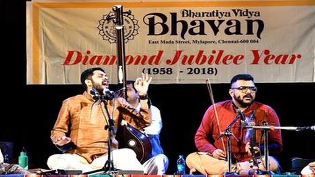 Rithvik Raja presents the RTP as a ragamalika - The Hindu