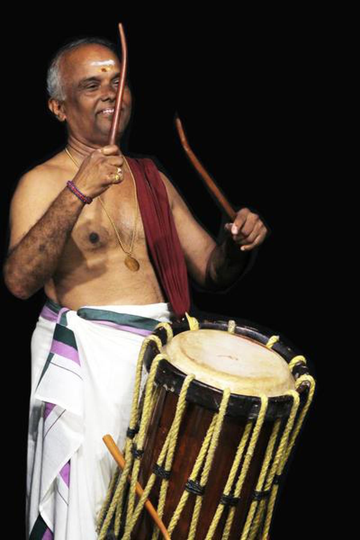Chenda artiste Kalamandalam Unnikrishnan on the changing phases of the ...