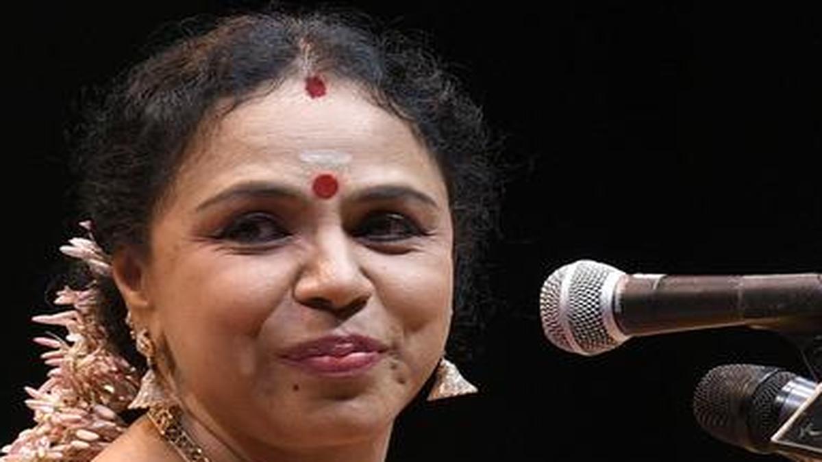 Sudha Ragunathan’s flawless presentation style - The Hindu