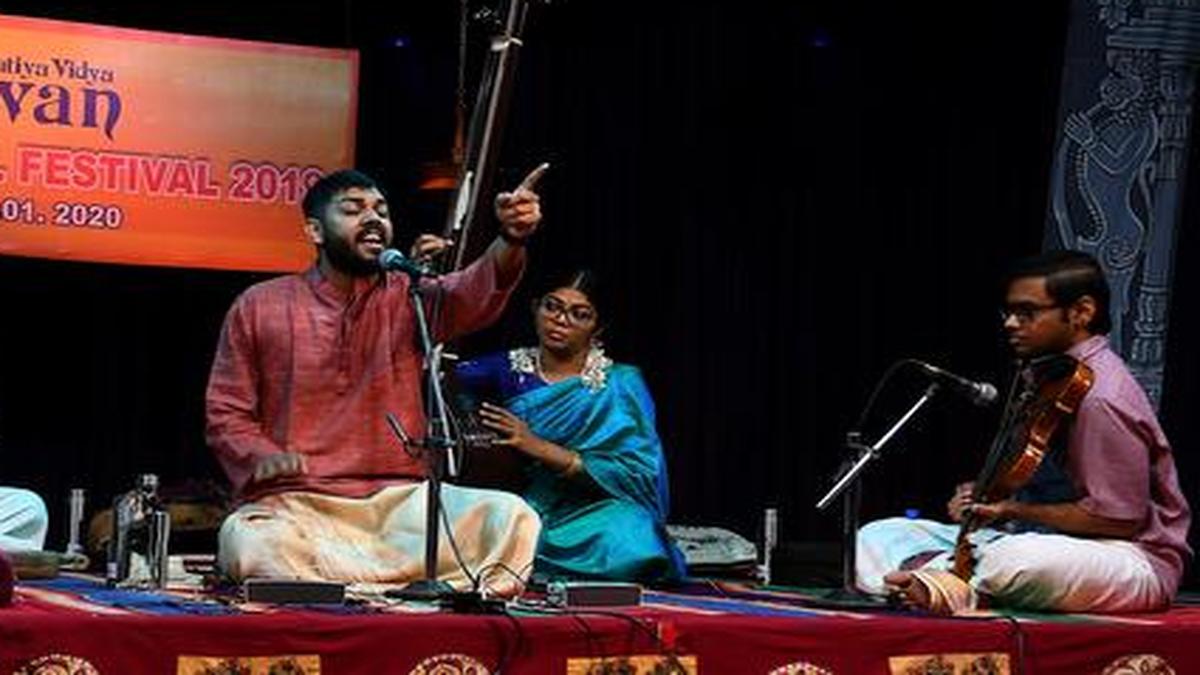 Rithvik Raja and his bhava-rich voice - The Hindu