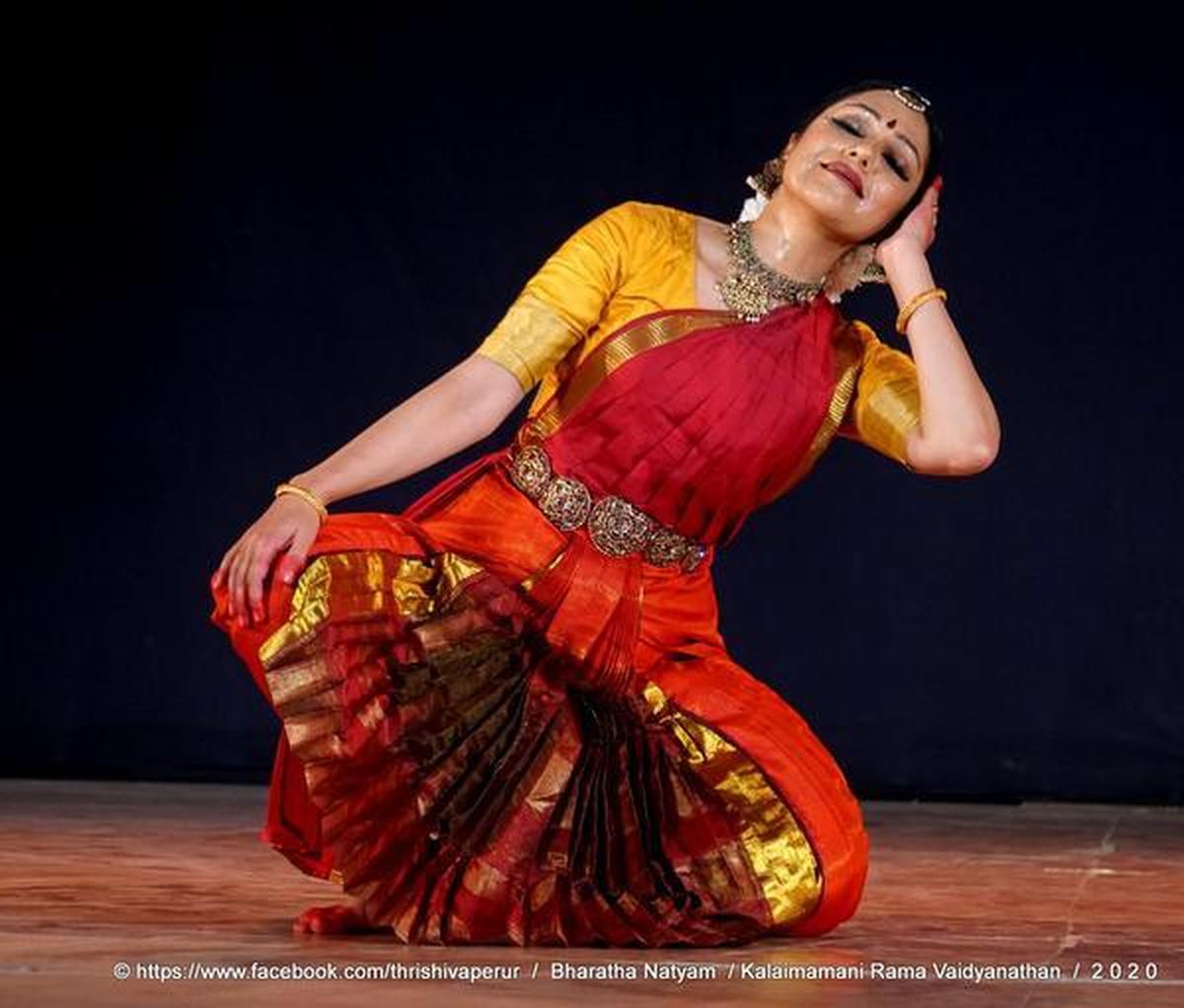 Shobana Bharatanatyam Costume