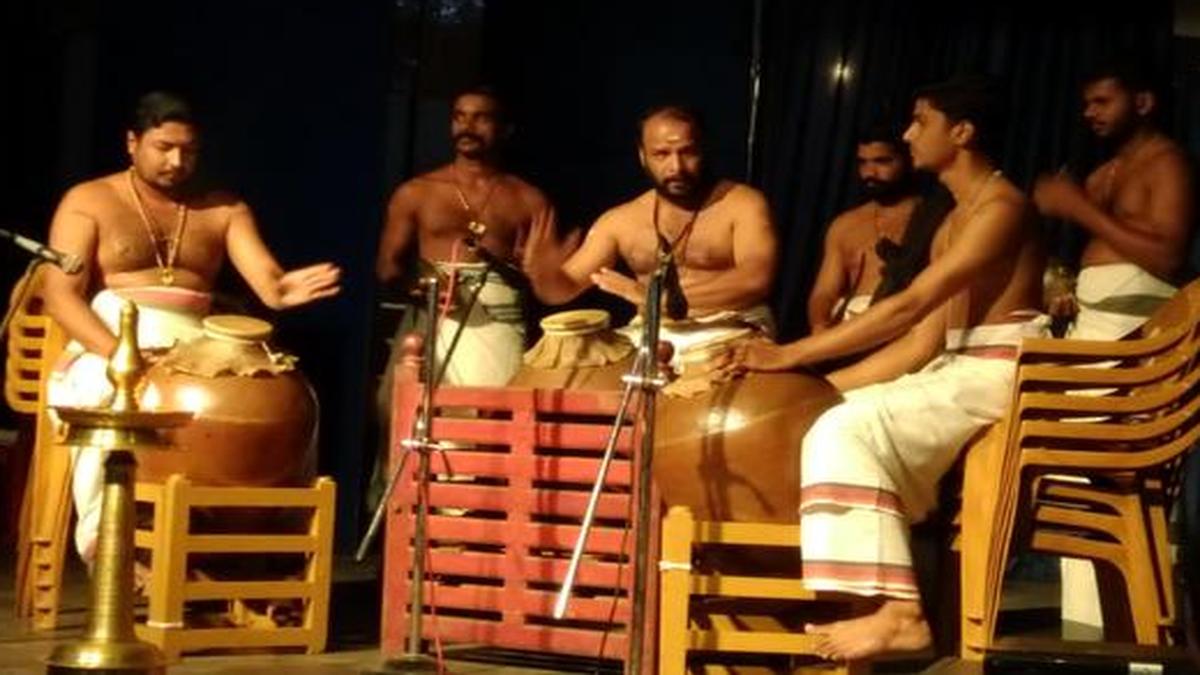 Melody on the Mizhavu - The Hindu