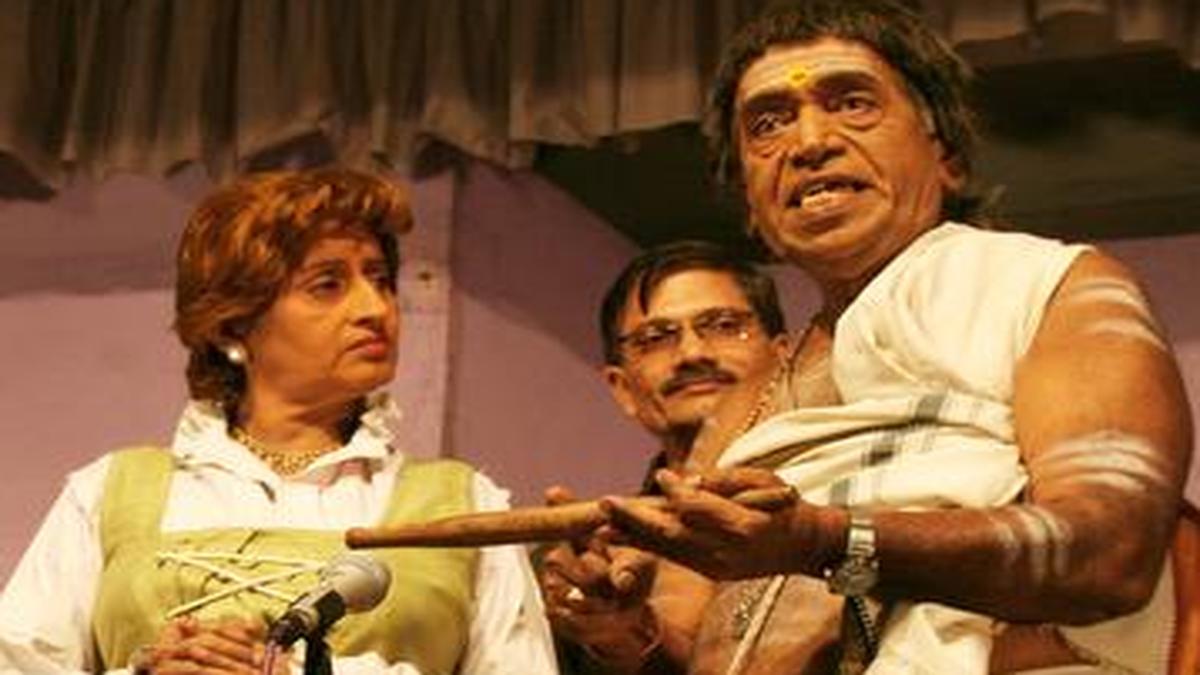 T.S. Ananthi — multi-dimensional talent of Tamil stage - The Hindu