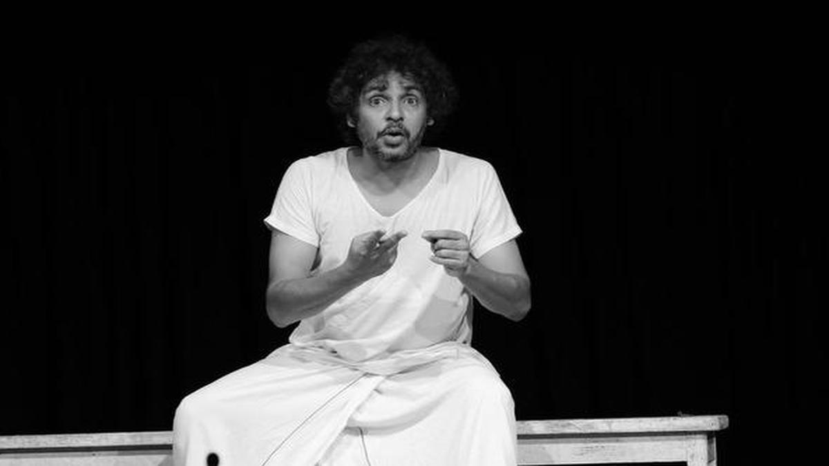 An interview with theatre actor Anandsami - The Hindu