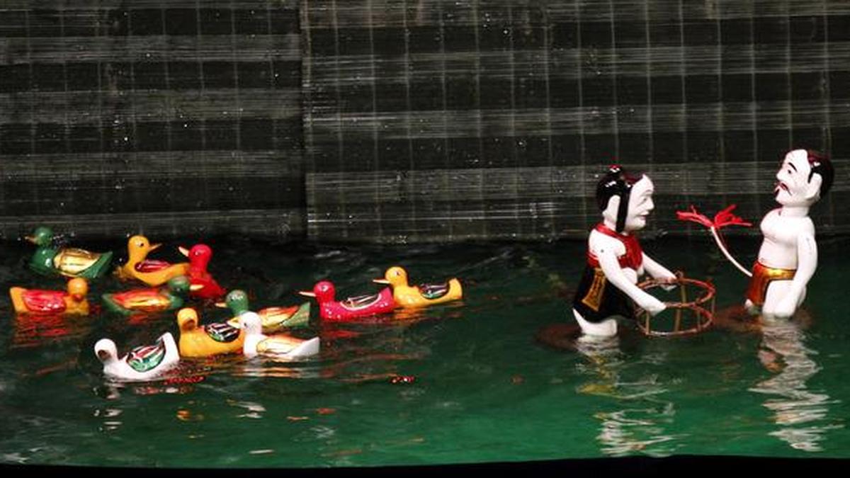 Water puppetry, all the way from Vietnam - The Hindu