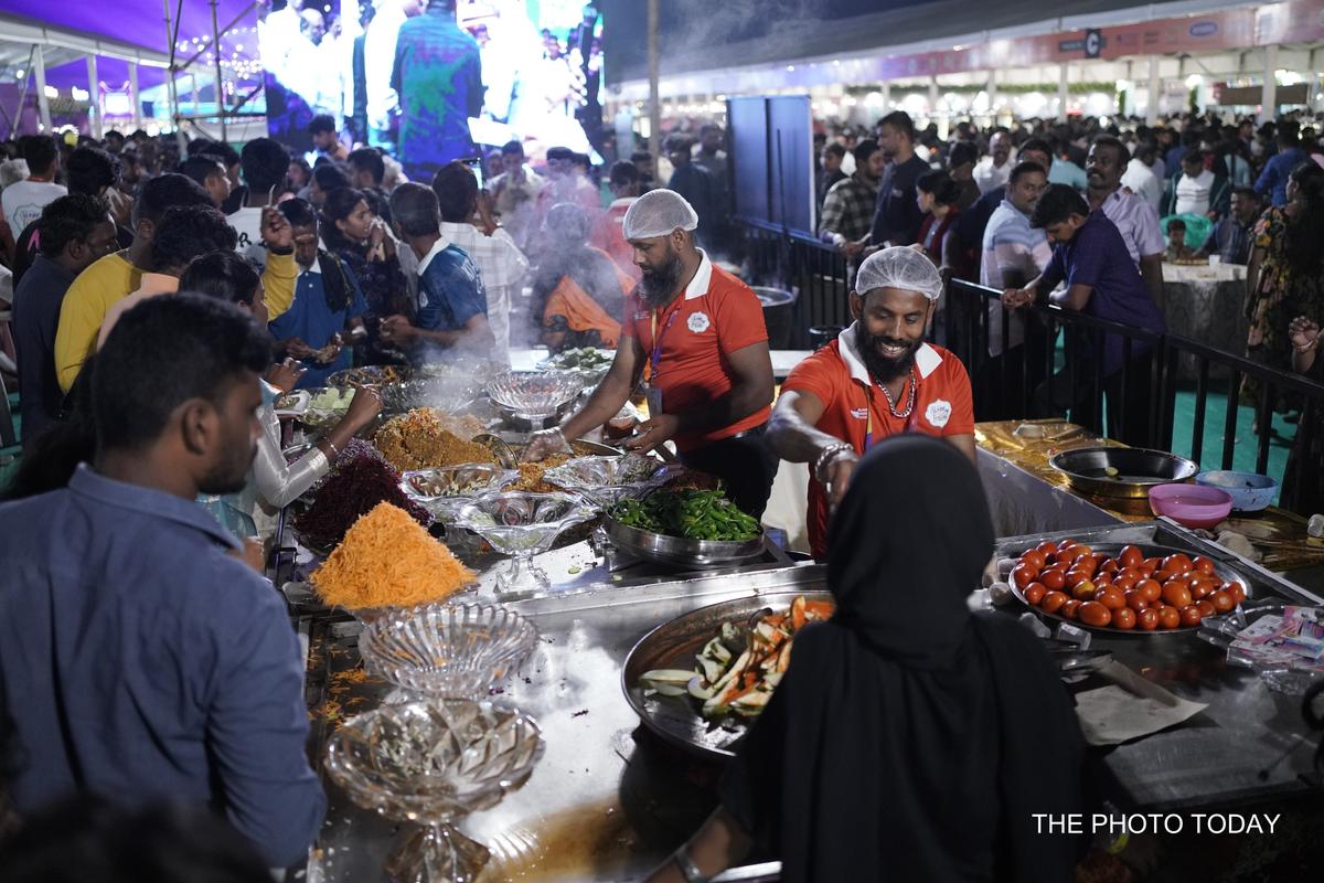 What happened inside the Kongu wedding food festival - The Hindu