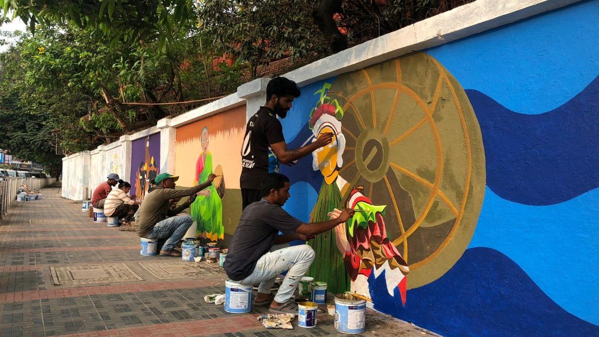 Fading murals on cleanliness awareness in Mangaluru being revived - The ...