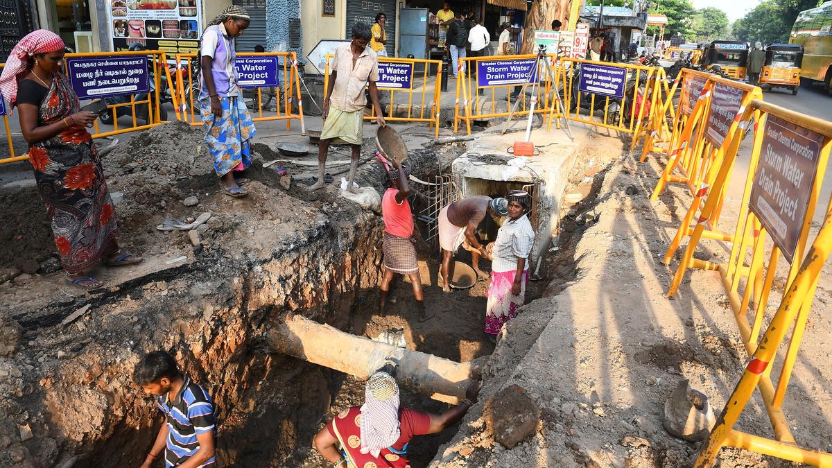 Chennai’s stormwater drains: a subterranean magic bullet? - The Hindu