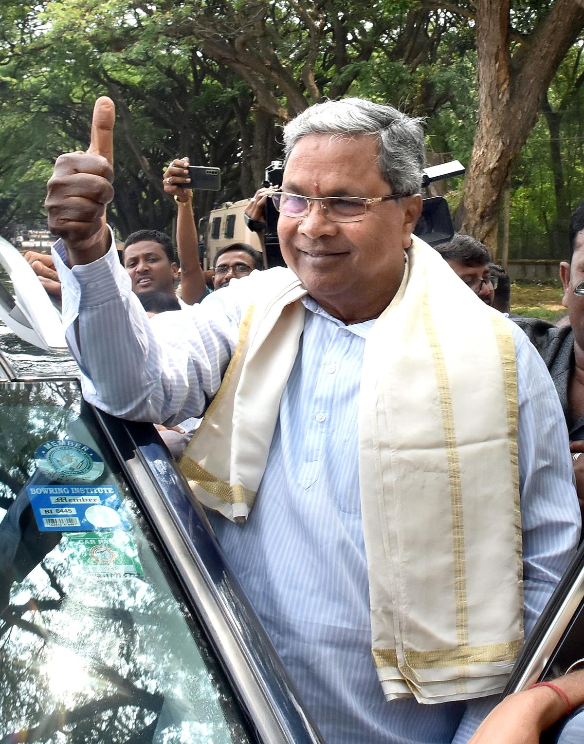 Siddaramaiah registers comprehensive victory in Varuna - The Hindu