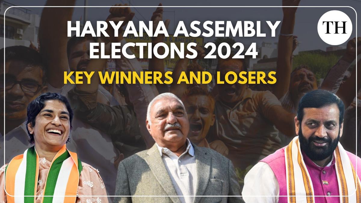 Watch: Haryana Assembly elections 2024: Key winners and losers - The Hindu