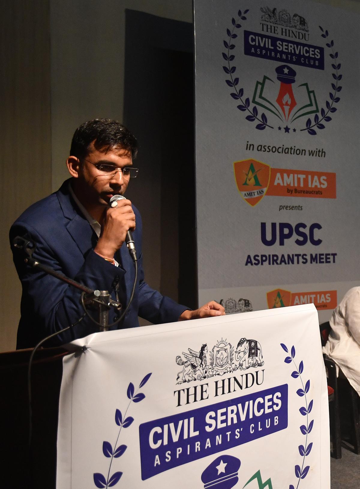 Focus on goals, use no shortcuts: ex-bureaucrats to IAS aspirants - The Hindu