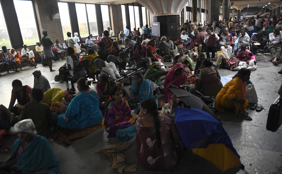 Cyclone Michaung in pictures | Floods, heavy rain and strong winds take ...
