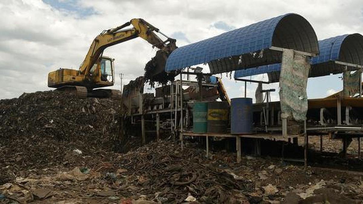 Second phase of biomining project likely to be completed soon - The Hindu