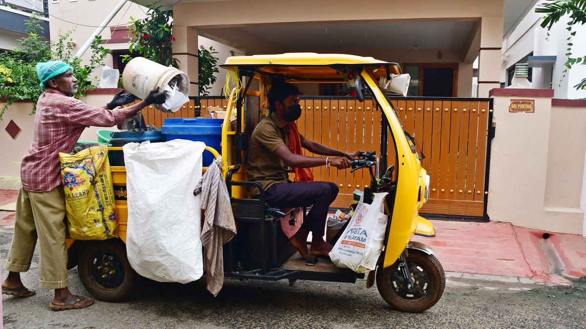 Lack of waste segregation at source a concern in Coimbatore - The Hindu